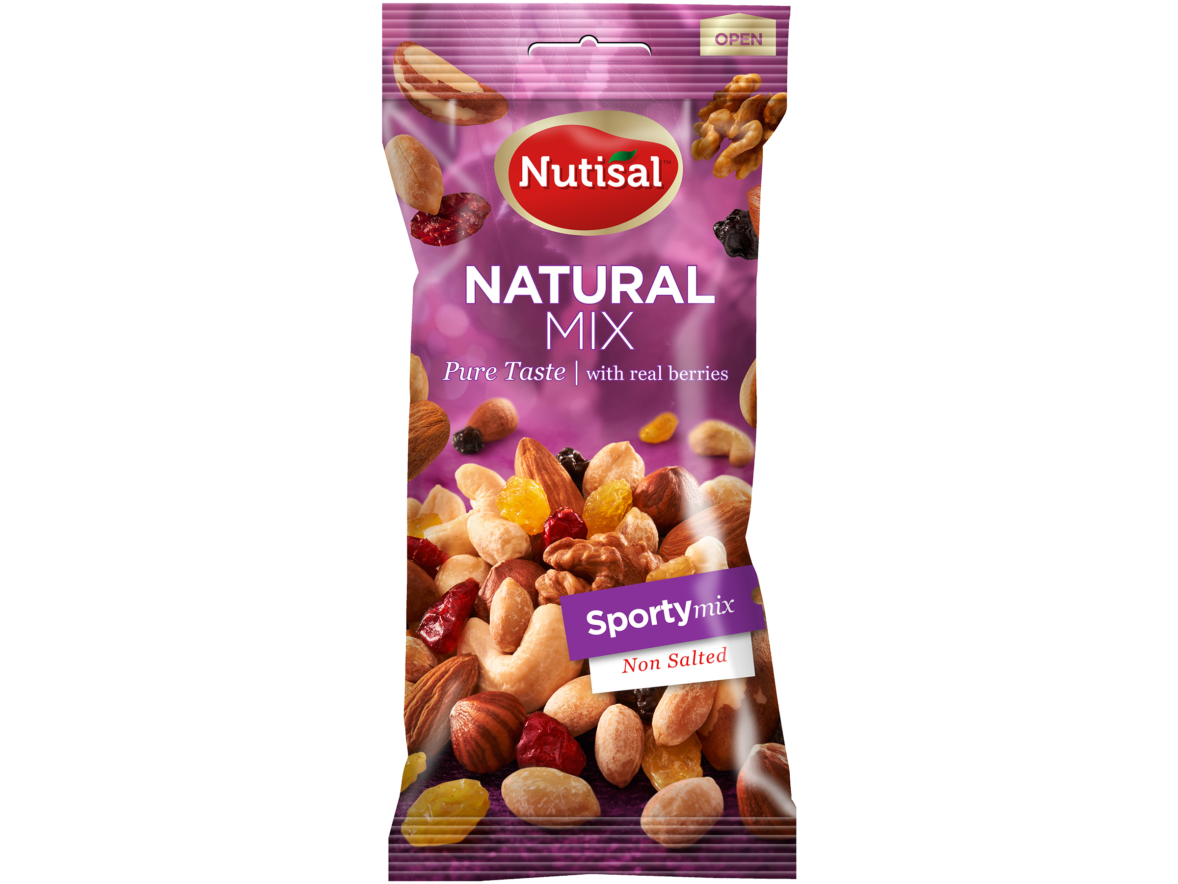 Nutrisal Nutisal non-salted sporty mix, 60 gram - Drops og godteri ...