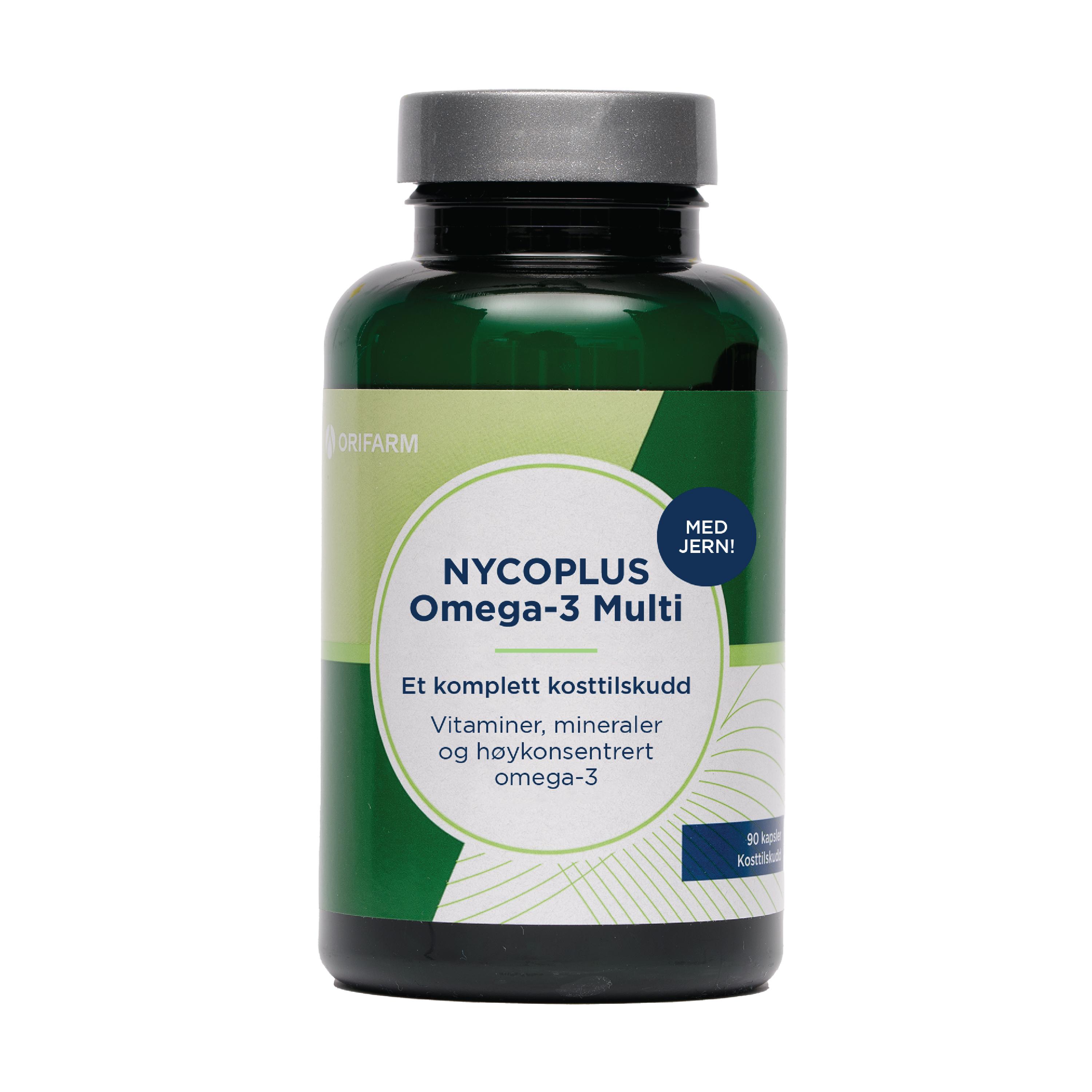 Nycoplus Omega-3 Multi kapsler, 90 stk. - Tran og omegaprodukter ...