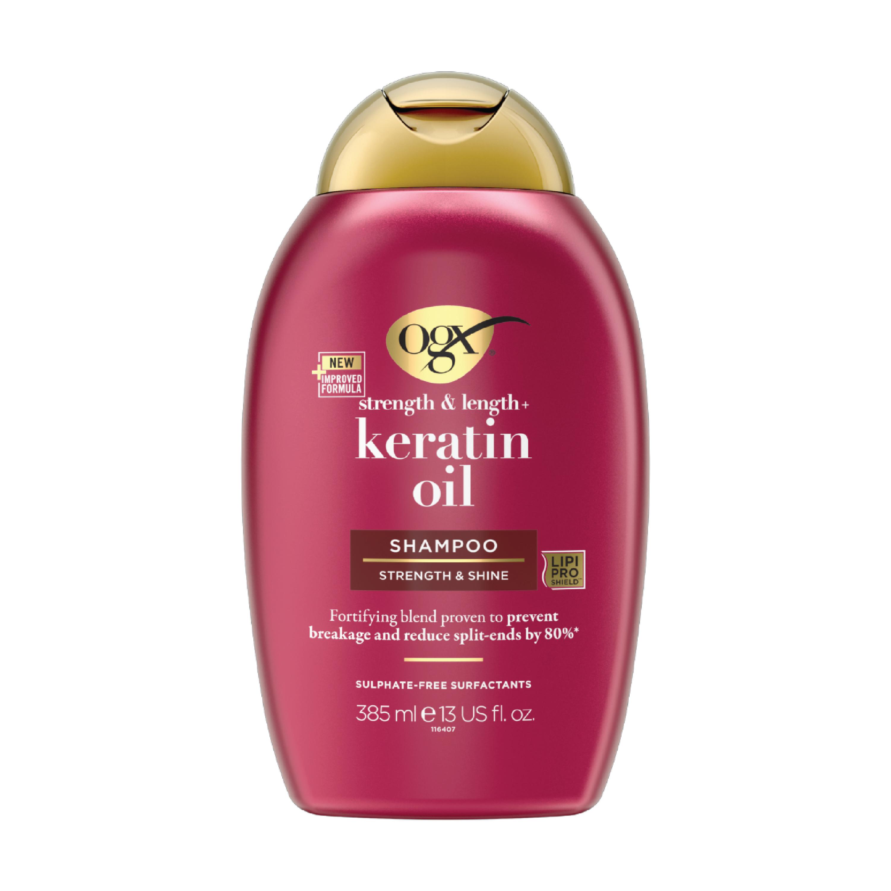 Ogx Keratin Oil Shampoo, 385 ml - Hårpleie - Farmasiet.no