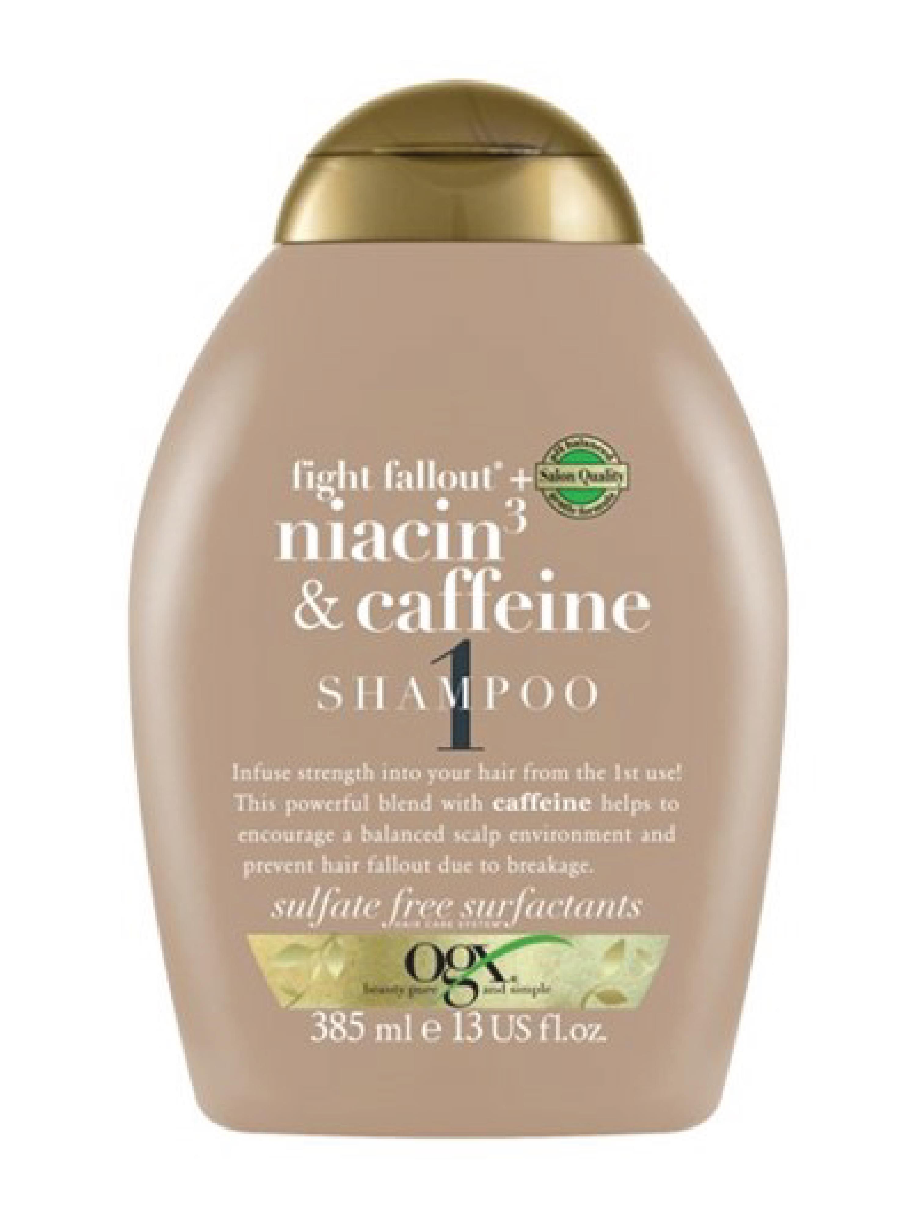 Ogx Niacin & Caffeine Shampoo, 385 ml - Hårpleie - Farmasiet.no