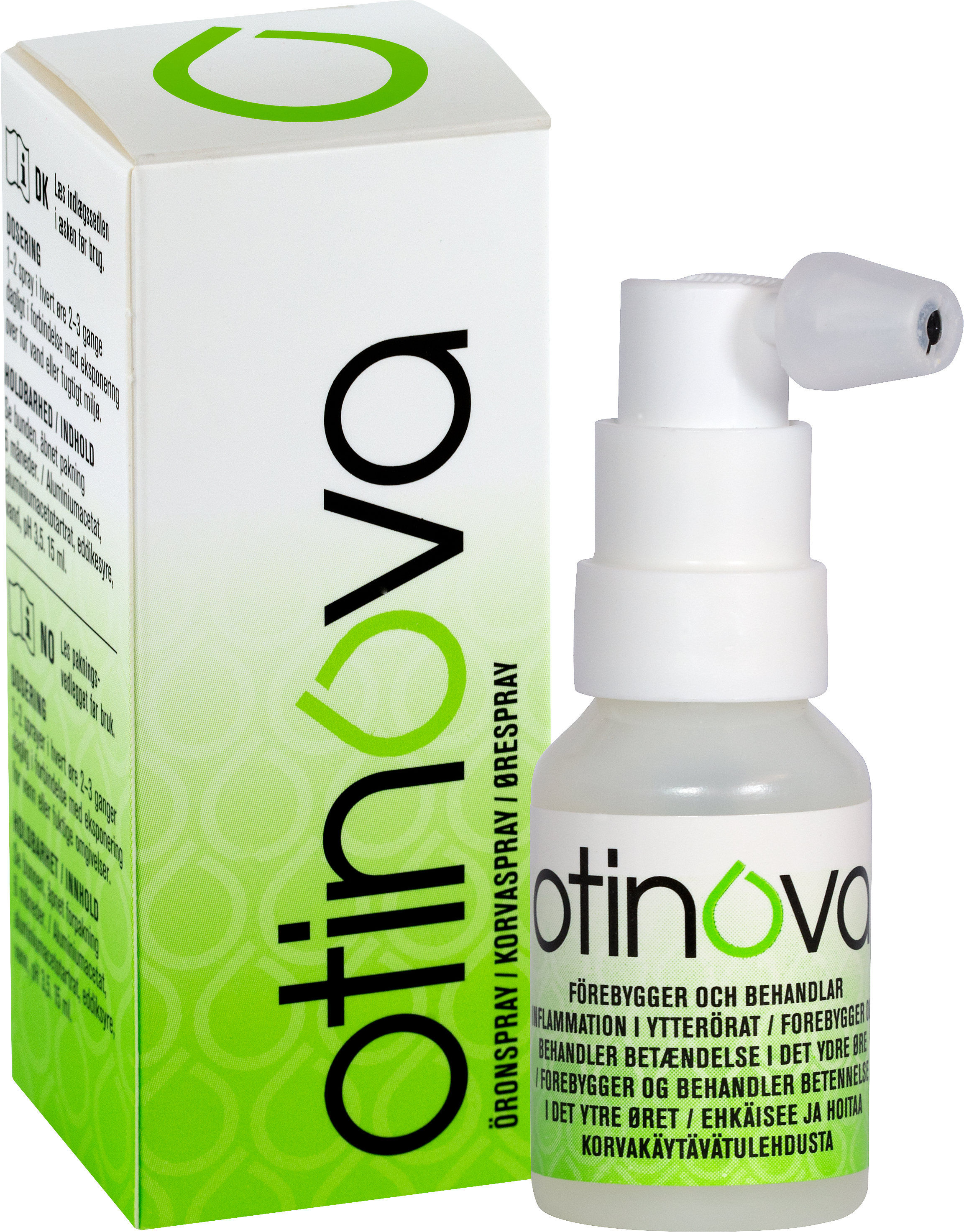 Otinova Ørespray, 15 ml - Øreplager - Farmasiet.no