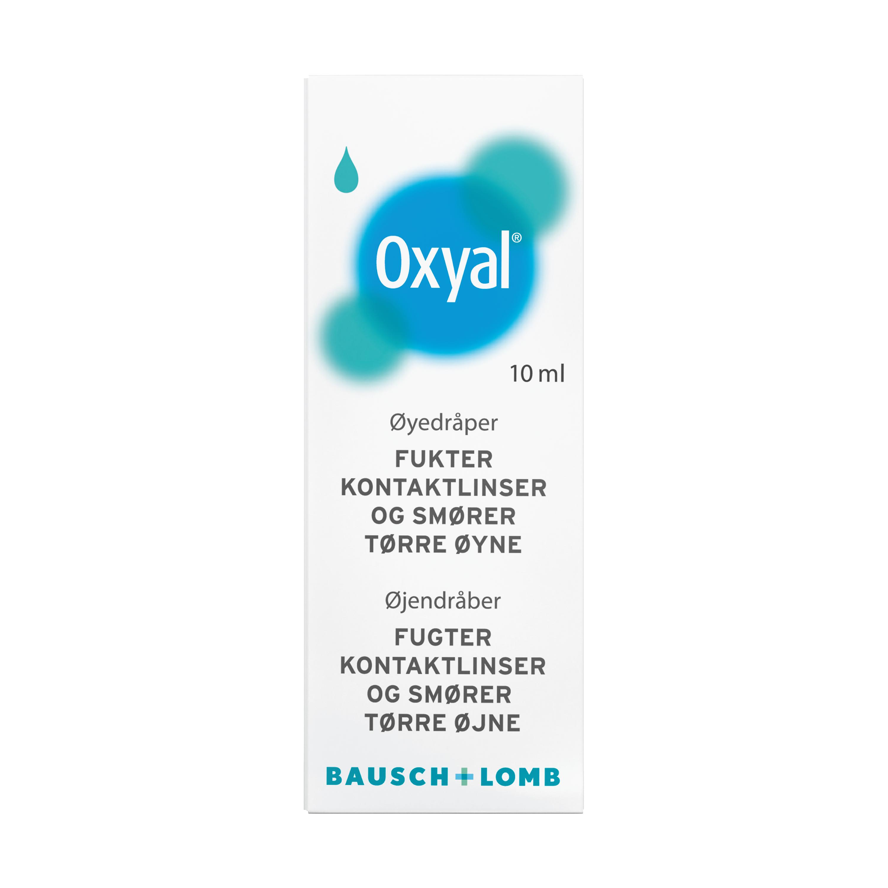 Oxyal Øyedråper, 10 ml - Tørre øyne - Farmasiet.no