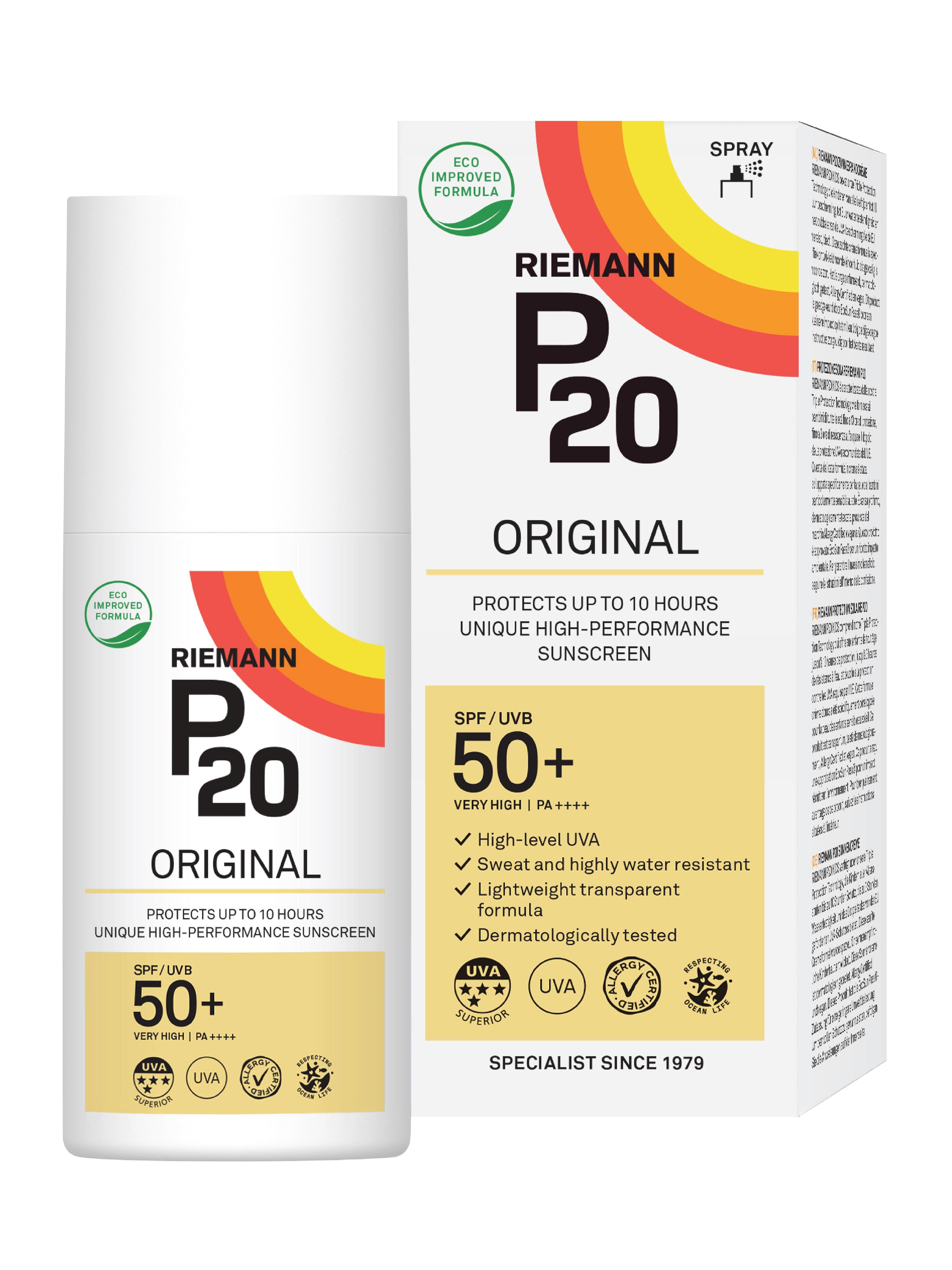P20 Original SPF 50 Spray, 175 ml - Solkrem - Farmasiet.no