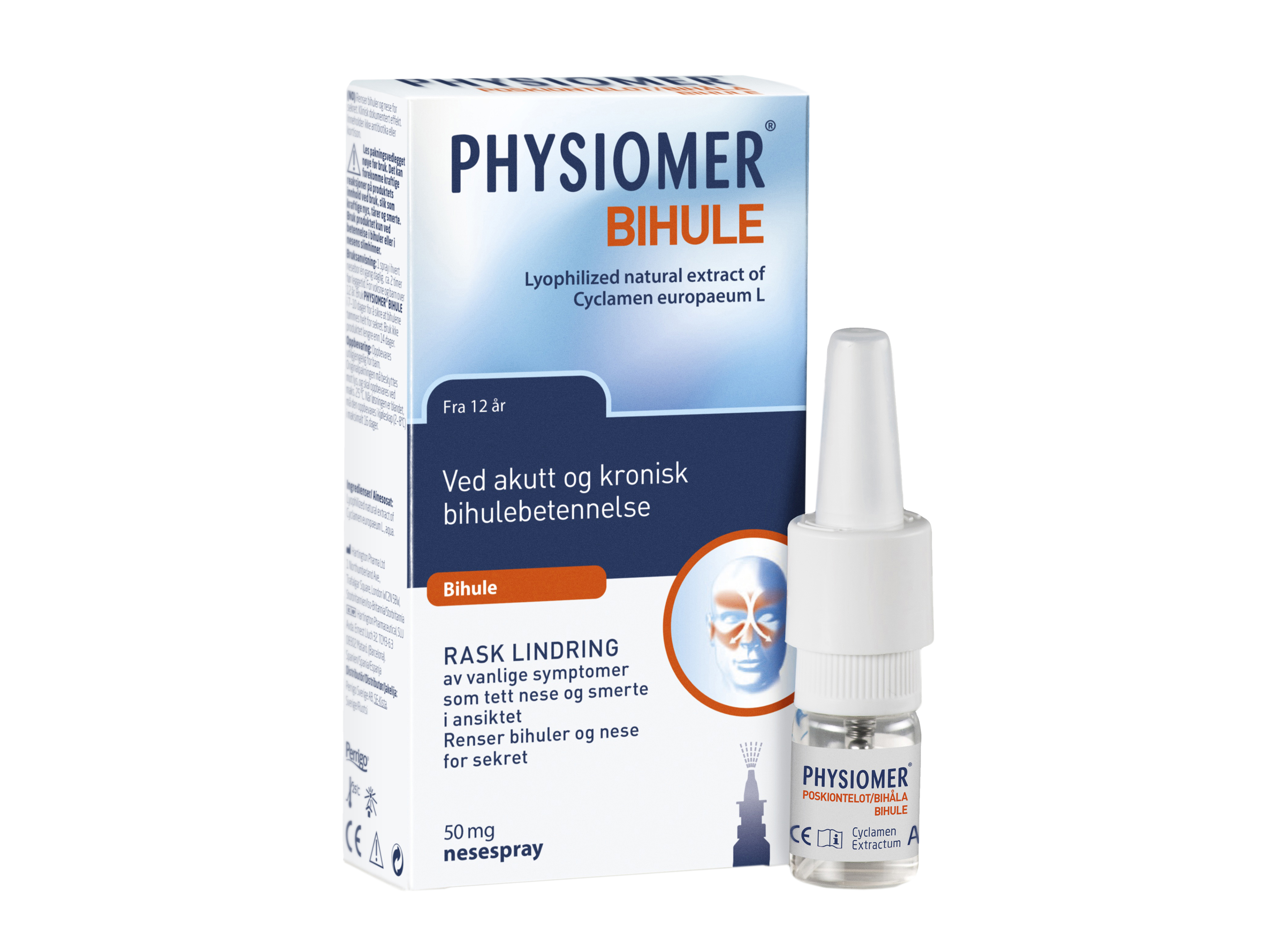 Physiomer Bihule Nesespray, 50 mg - Pollenallergi - Farmasiet.no
