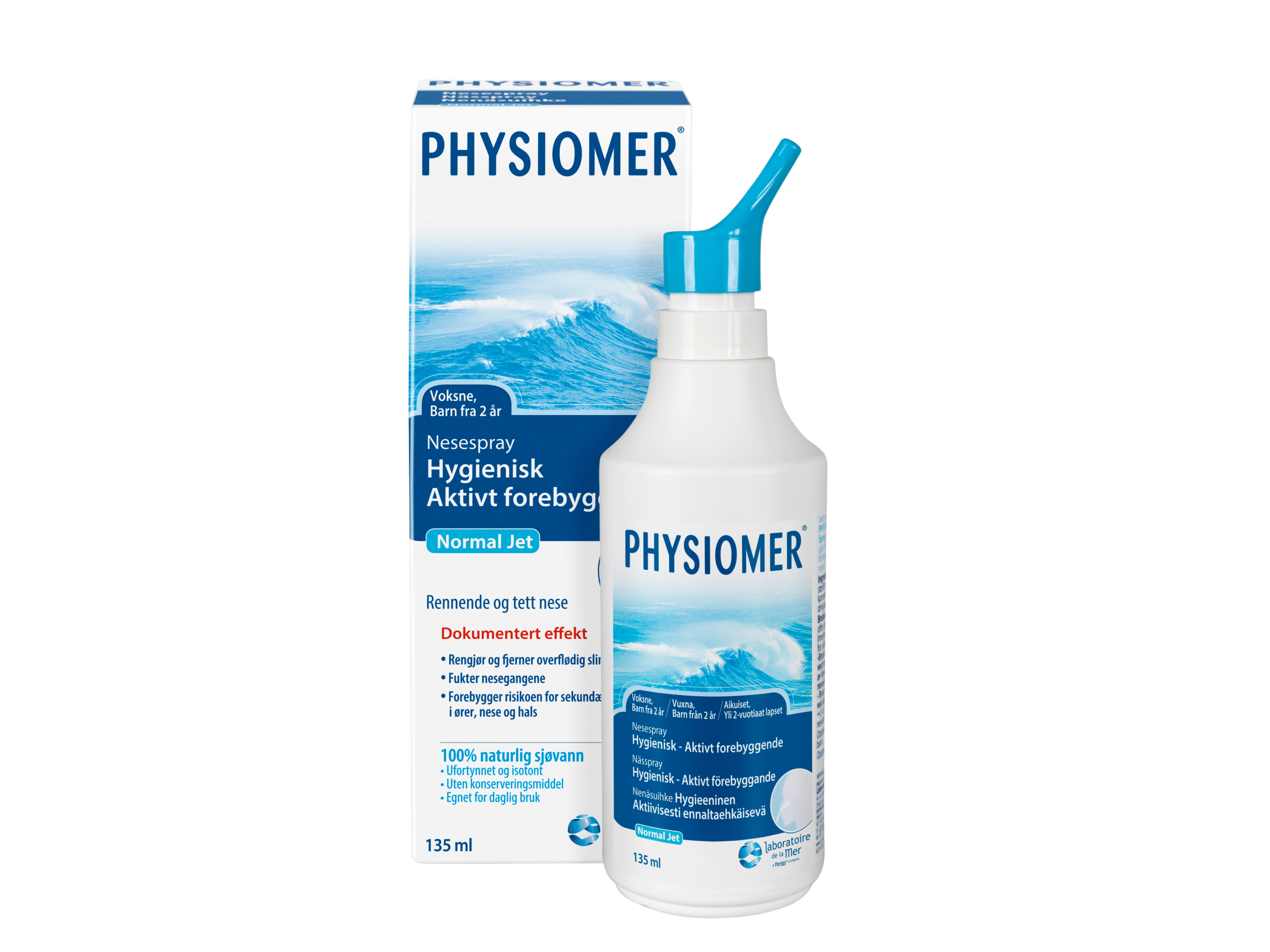 Physiomer Normal Jet Nesespray, 135 ml - Pollenallergi - Farmasiet.no