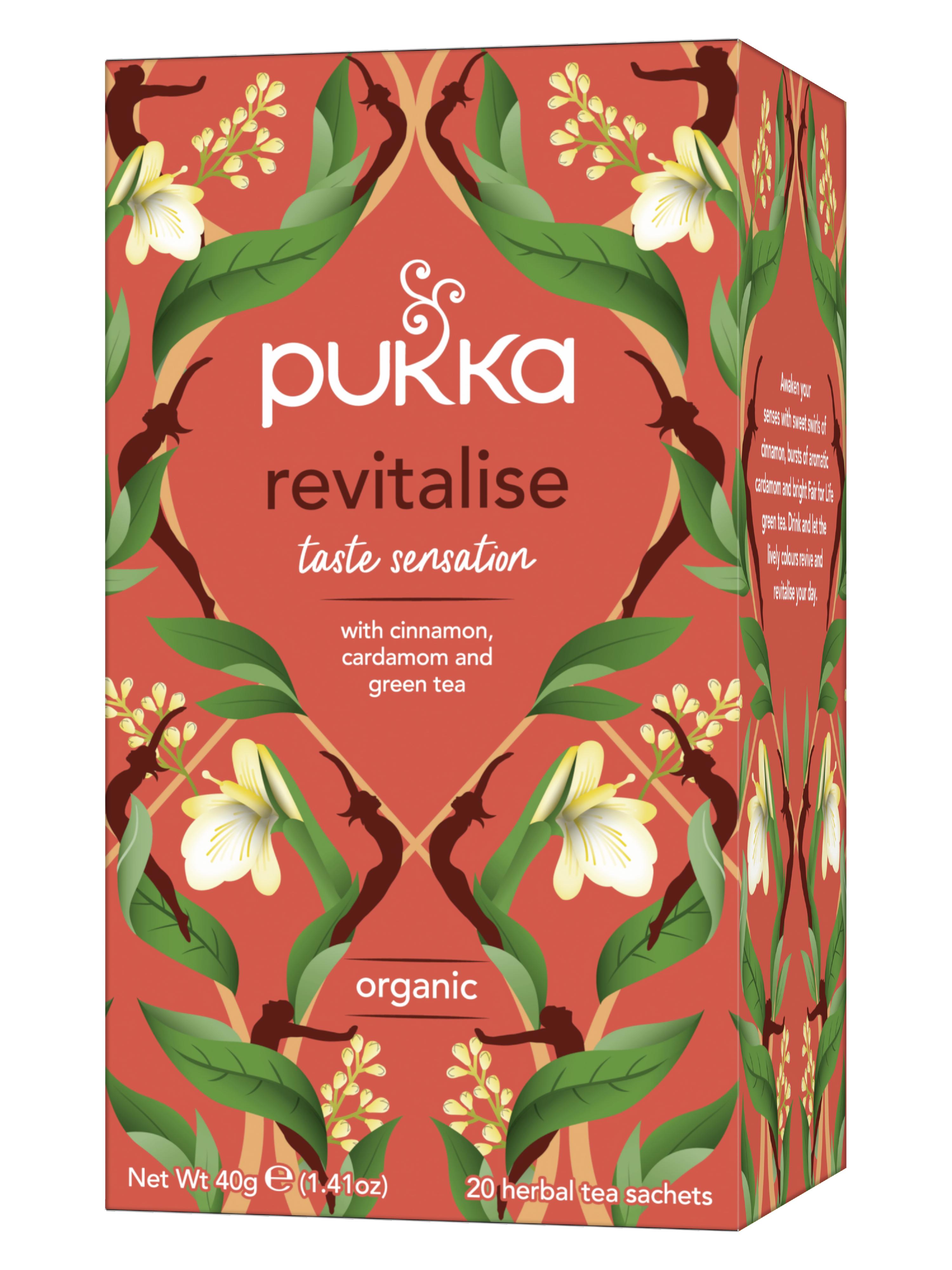 Pukka Te, Revitalise, 20 stk - Mat og produksjon - Farmasiet.no