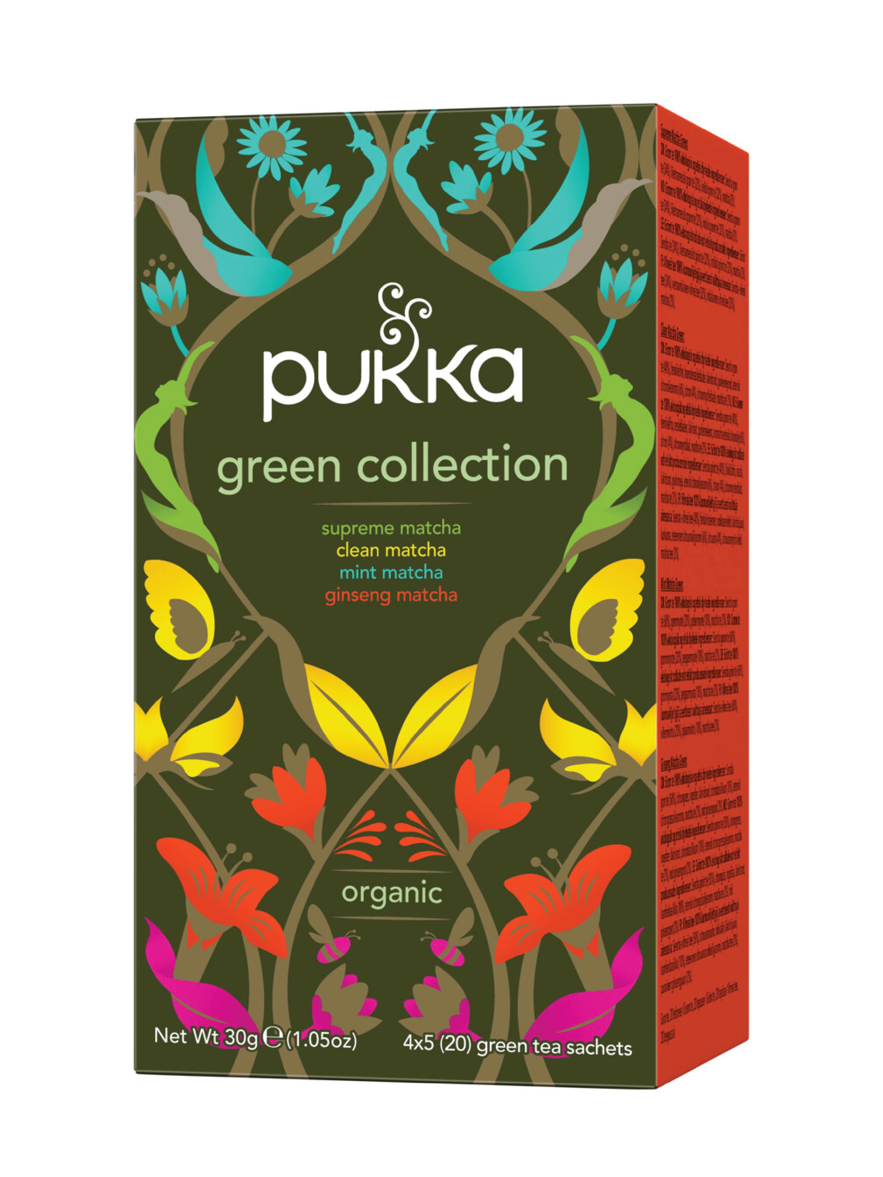 Pukka Te, Green Collection, 20 stk. - Mat og produksjon - Farmasiet.no