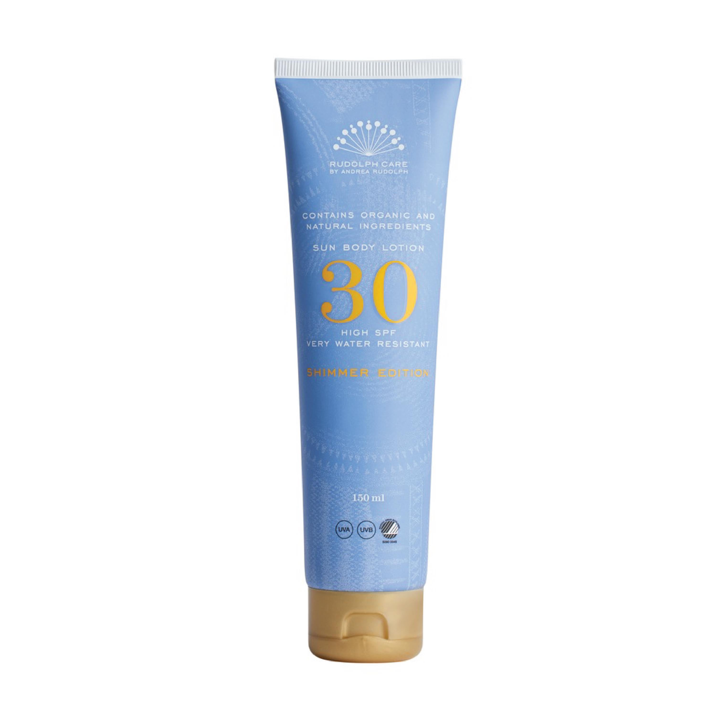 Rudolph Care Sun Body Lotion SPF 30 Shimmer Edition, 150 ml - Solkrem ...