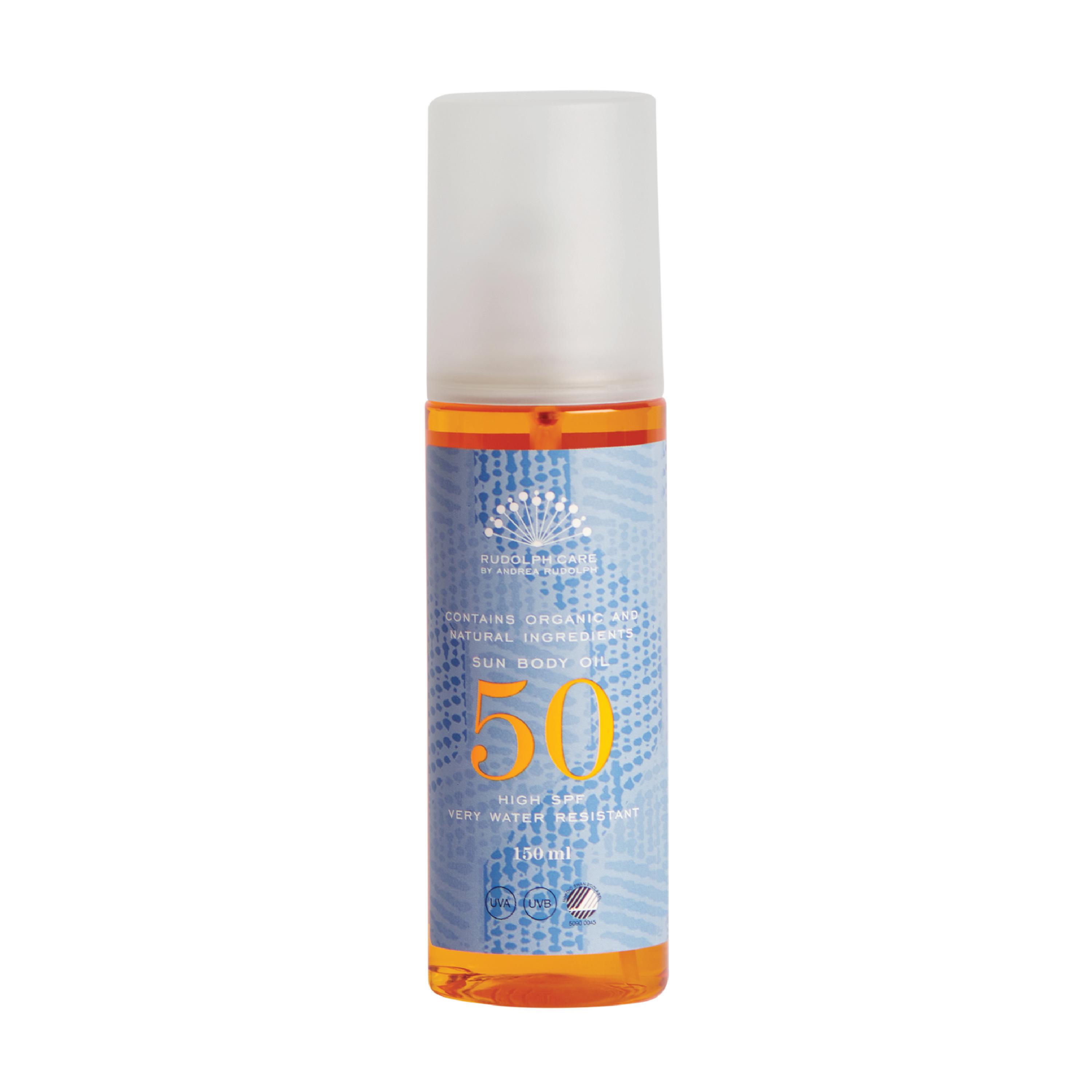 Rudolph Care Sun Body Oil SPF 50, 150 ml - Solkrem - Farmasiet.no