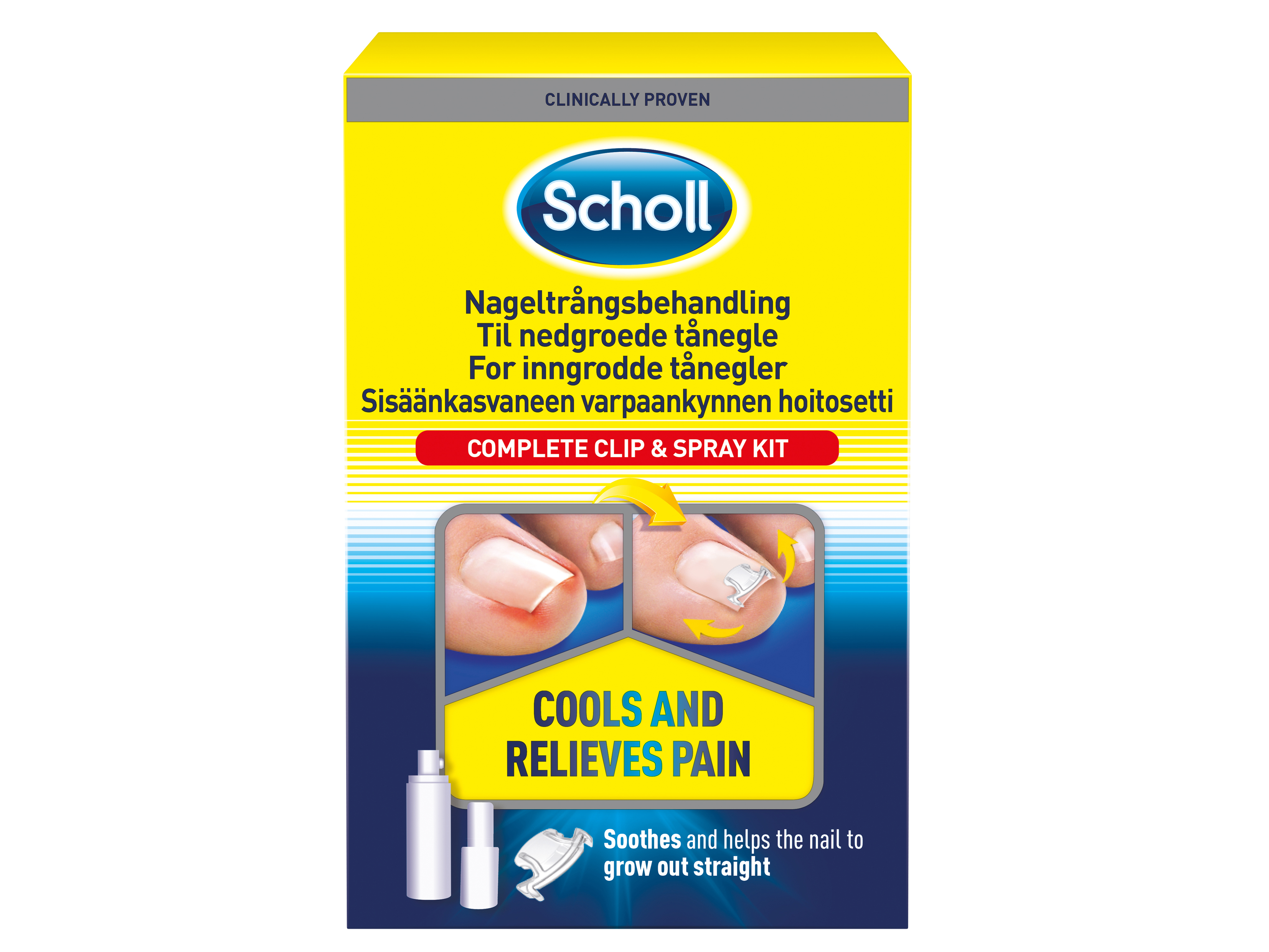 Scholl Inngrodd Tånegl Behandling, 1 stk. - Hånd og negl - Farmasiet.no