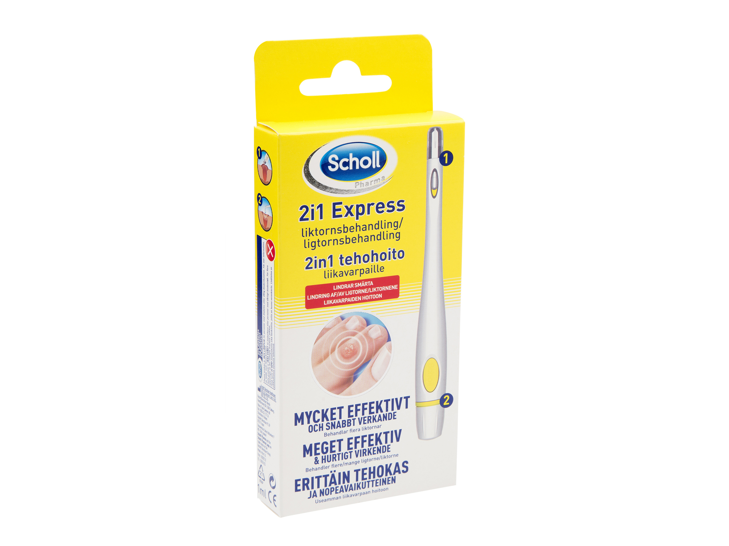 Scholl Pharma 2-i-1 Liktorn Express, 2 ml - Fotpleie - Farmasiet.no