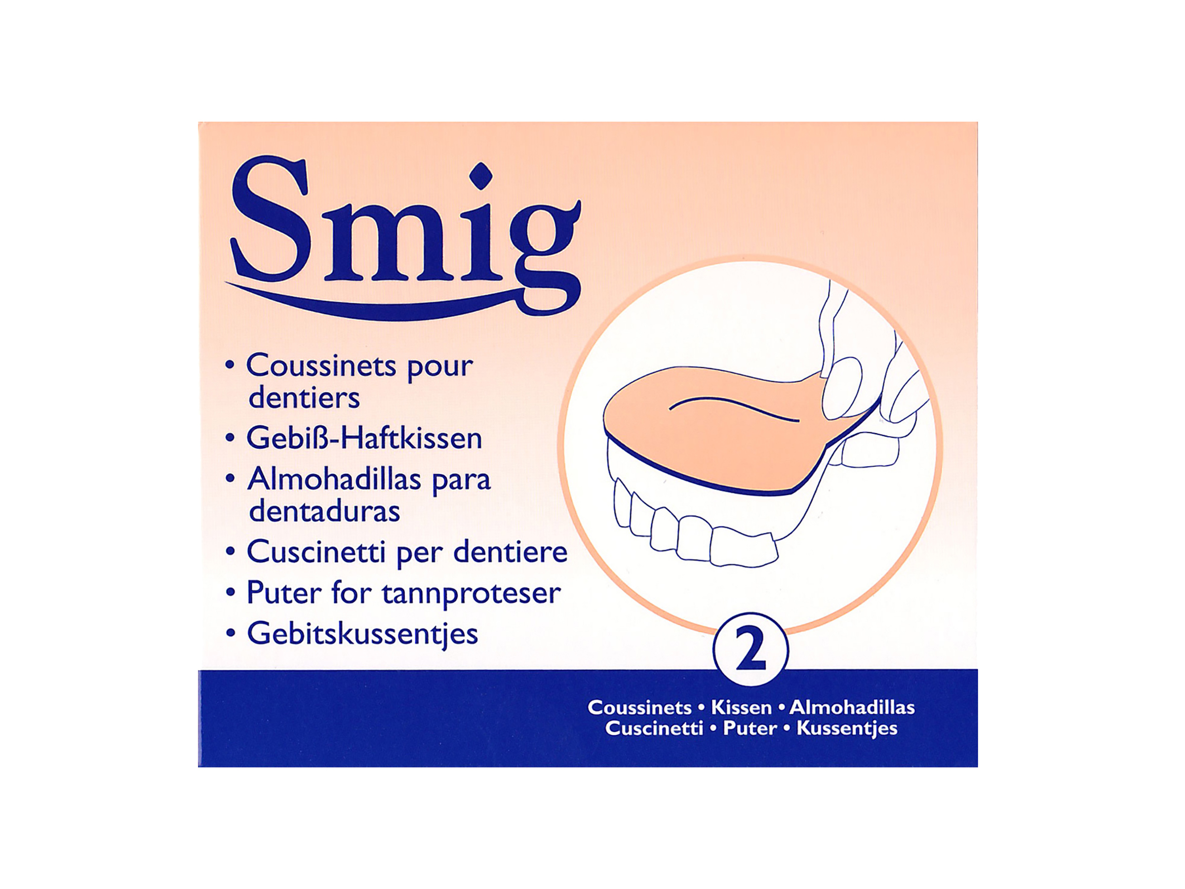 Smig 2 stk, 2 stk. - Protesemidler - Farmasiet.no