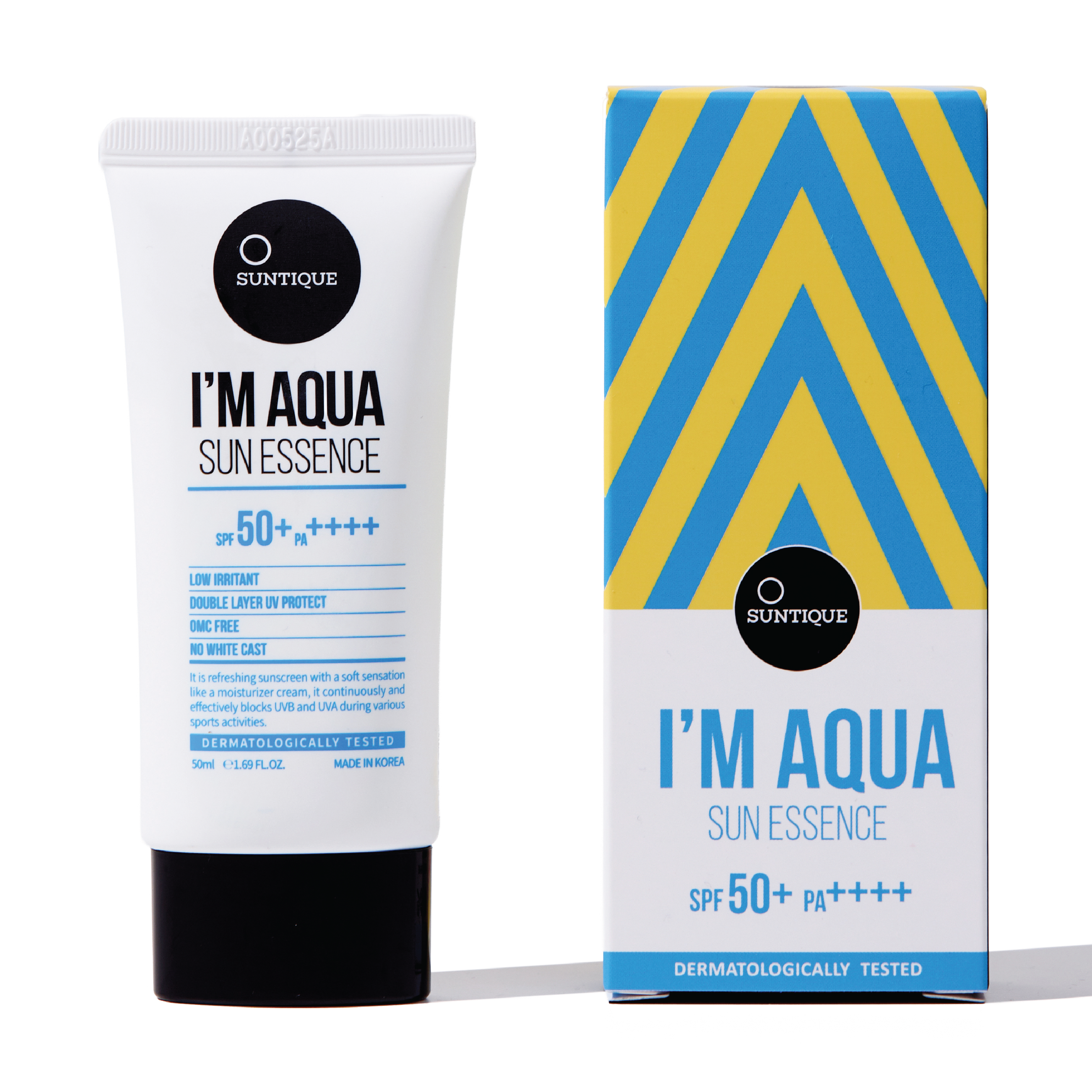 Suntique I’m Aqua Sun Essence SPF50+ PA++++, 50 ml - Solkrem ansikt ...