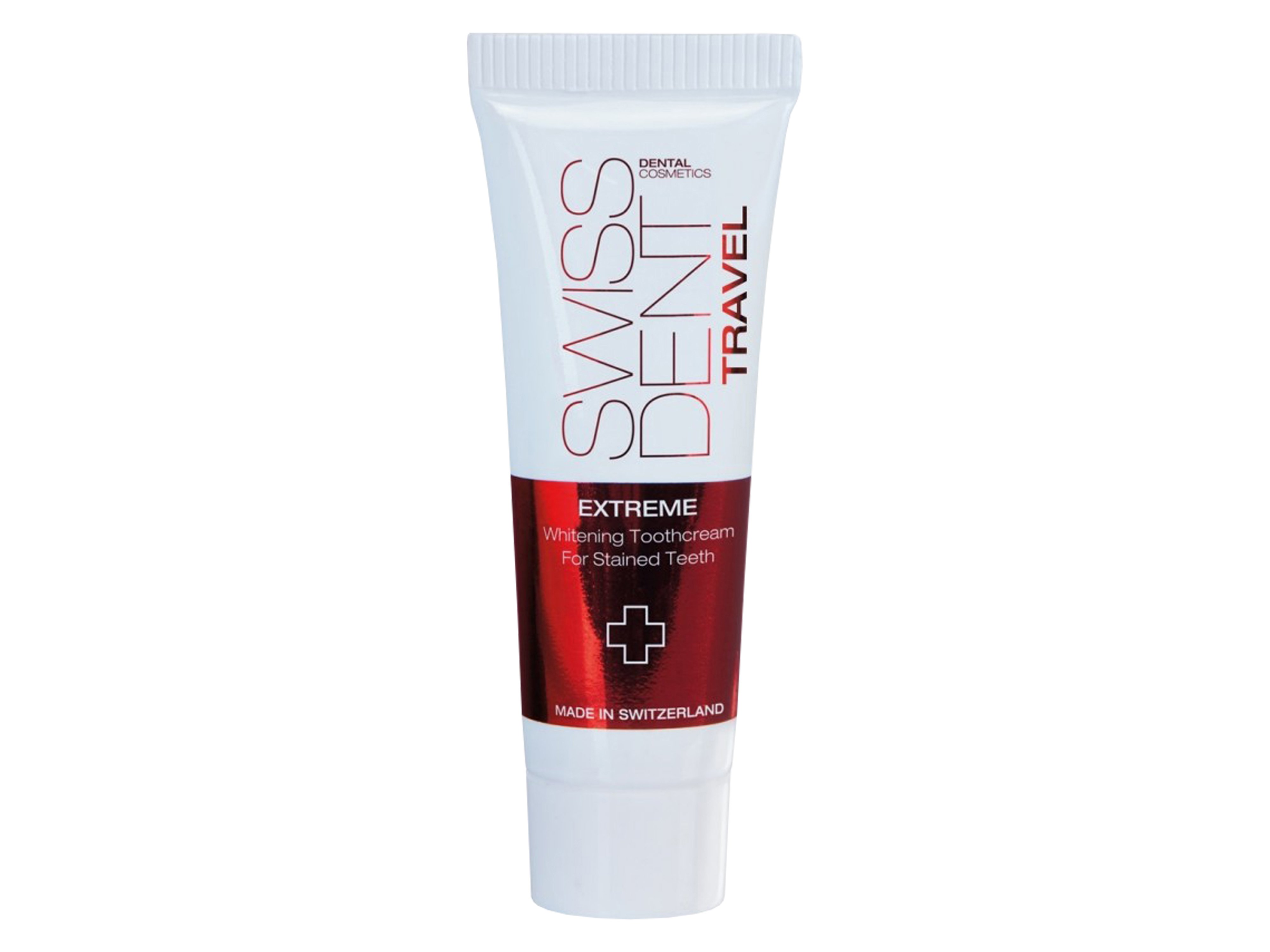 SWISSDENT Extreme Whitening Toothpaste, 10 ml - Hvitere tenner ...