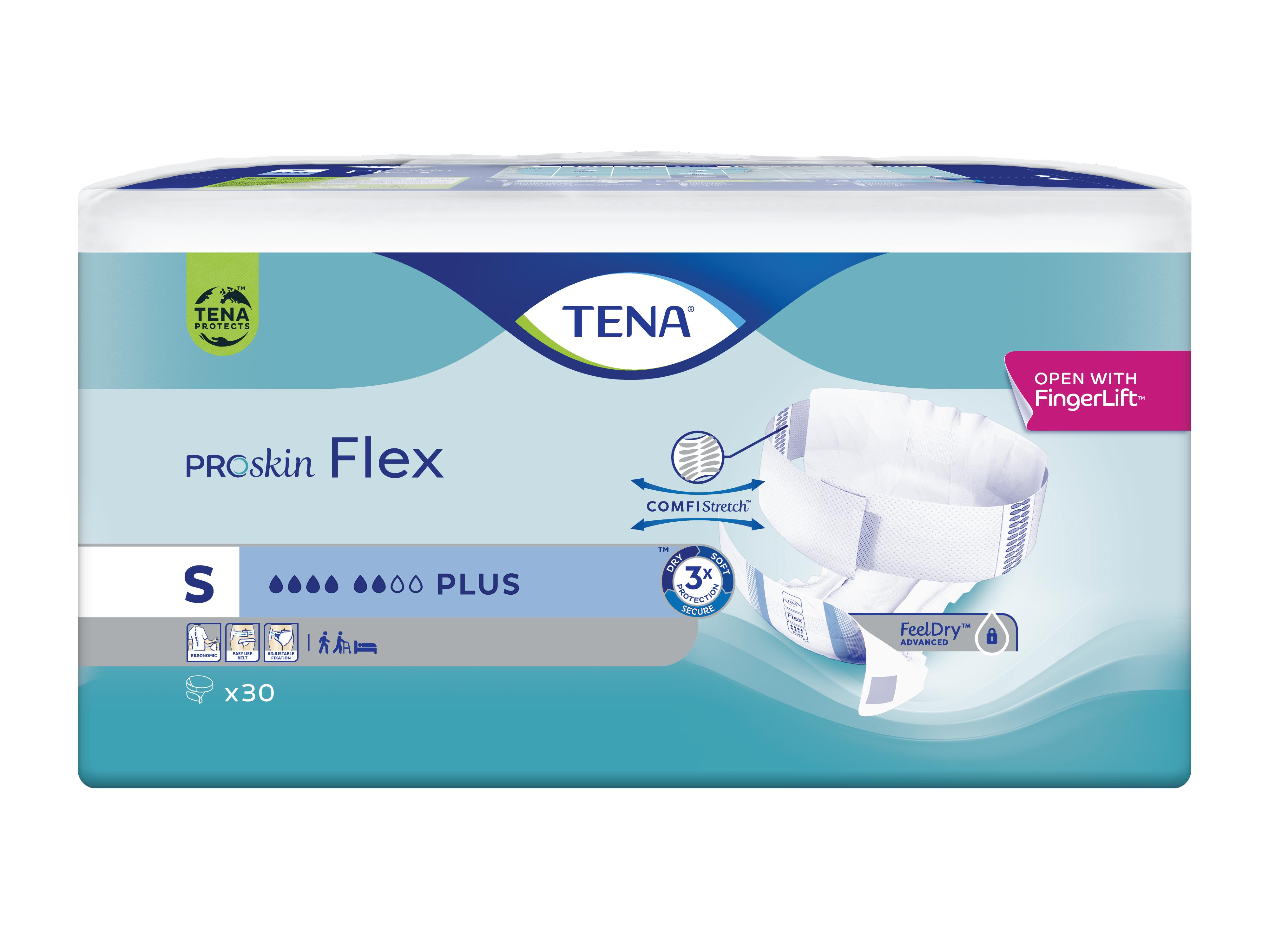Tena Flex Plus, Small, 30 stk. - Alt av bind og bleier - Farmasiet.no
