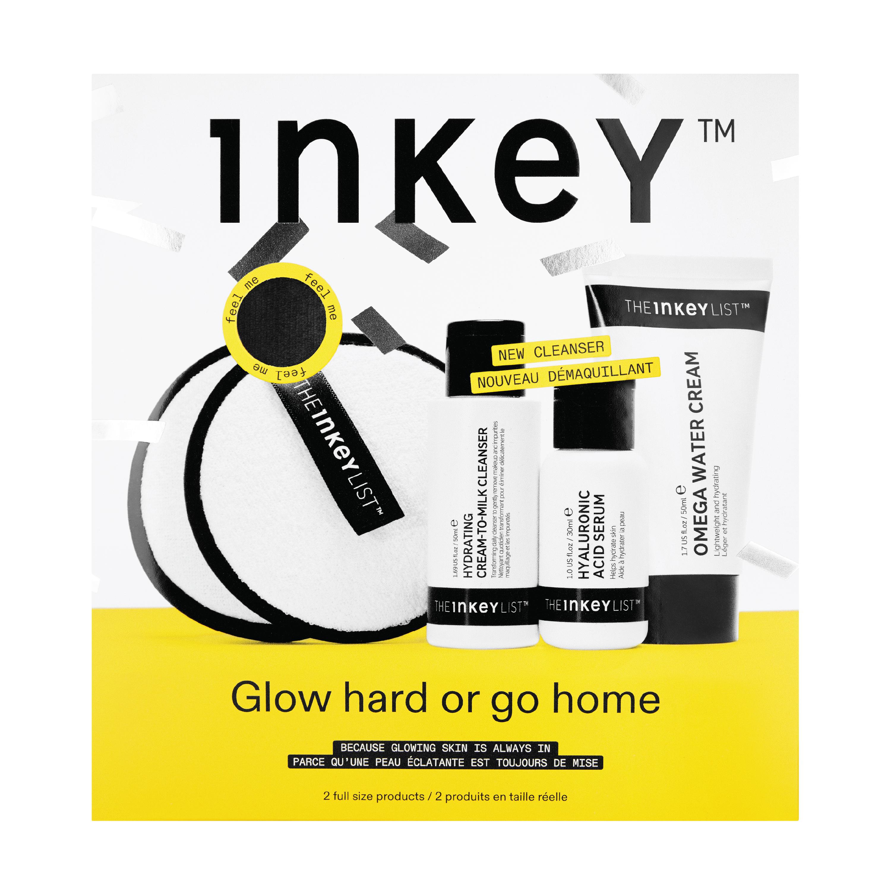 The Inkey List Glow Hard or Go Home Set, 1 sett - Dagkrem - Farmasiet.no