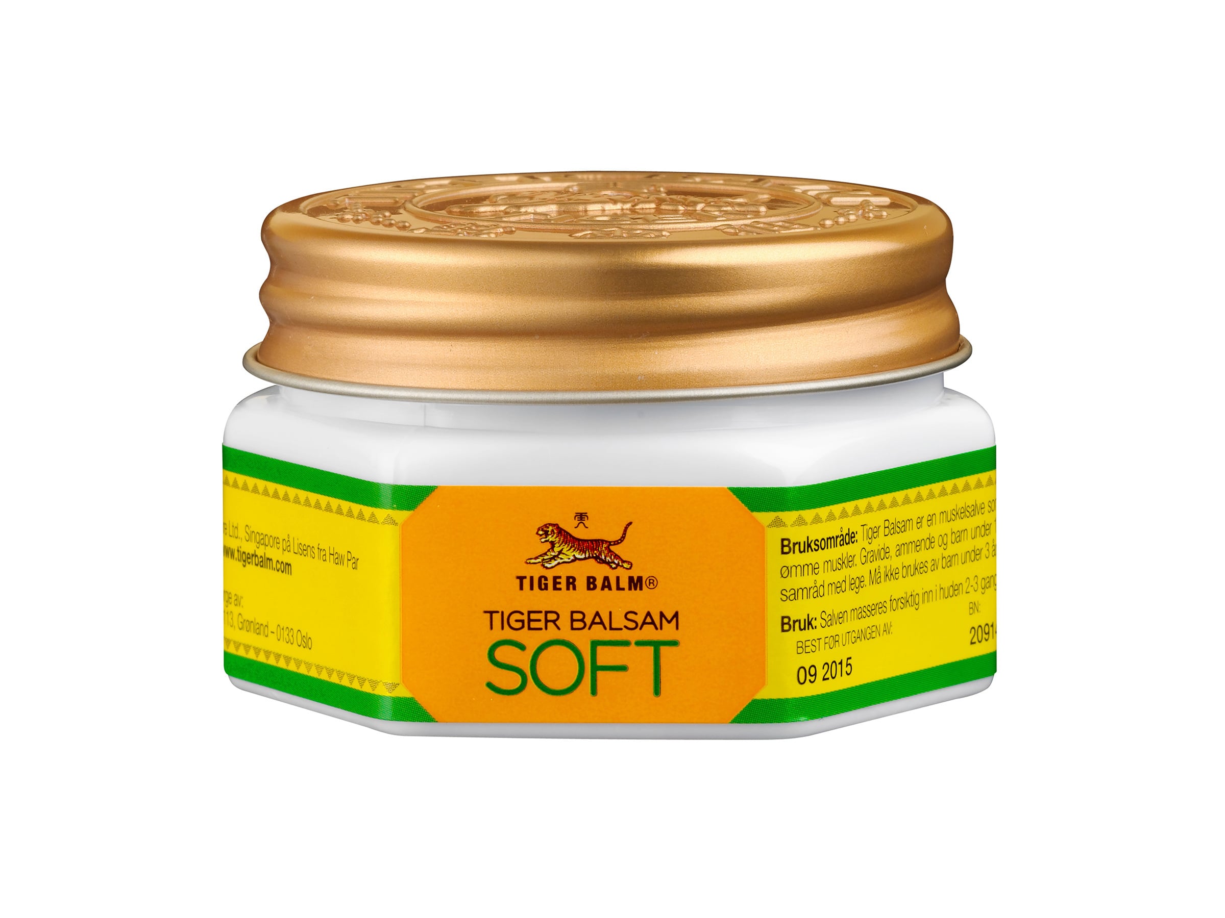 Tigerbalsam Tigerbalsam Soft, 25 g - Oljer og massasje - Farmasiet.no