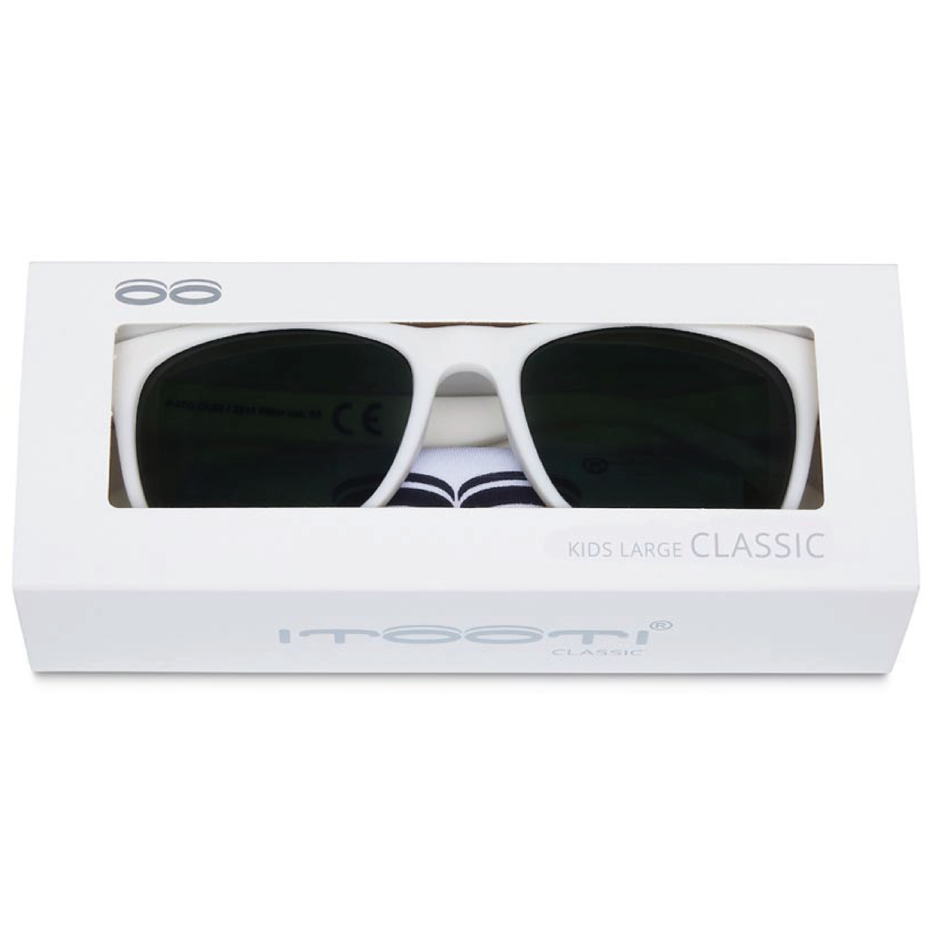 Tootiny Classic Solbriller Barn, 6 år +, hvit, 1 stk. - Sport- og ...