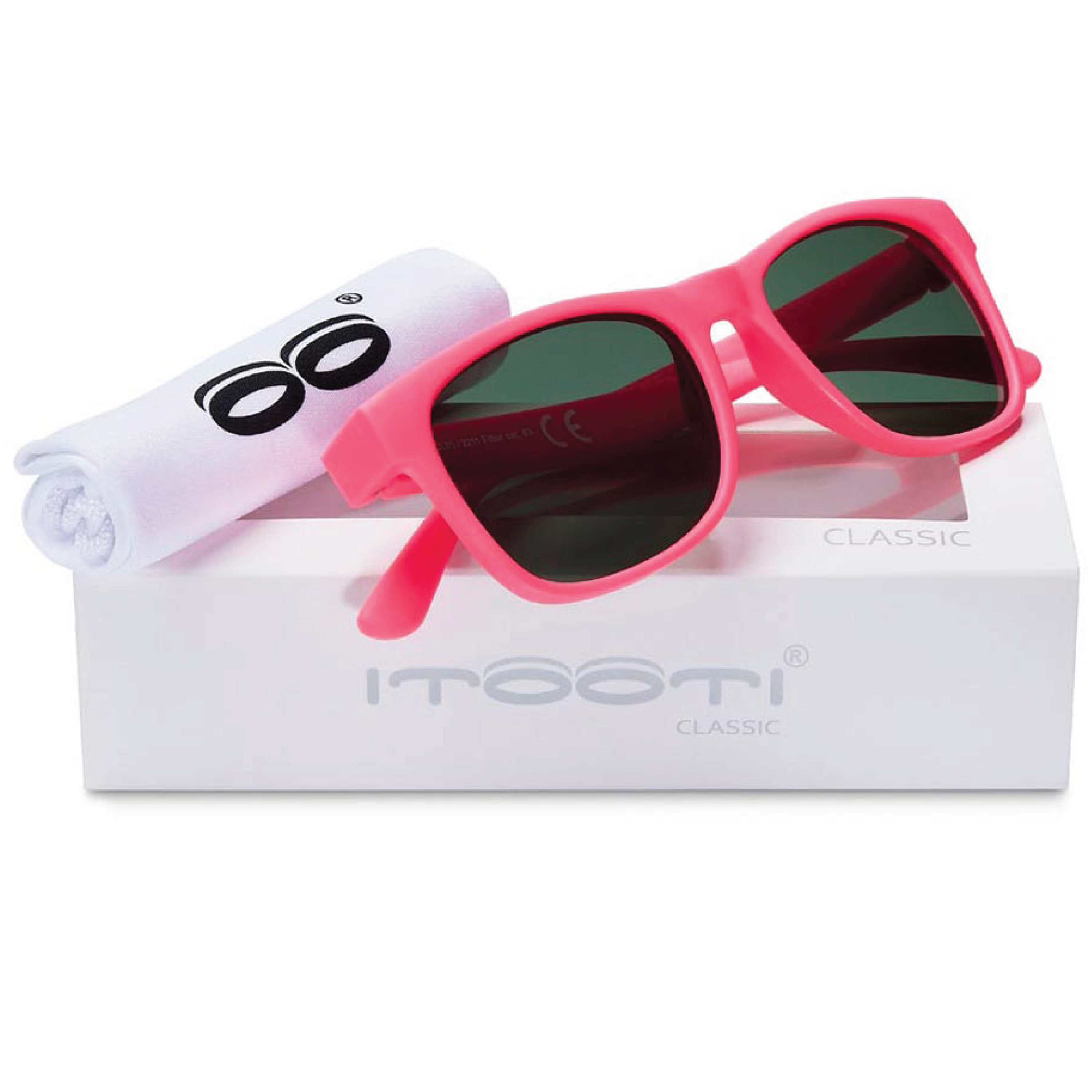 Tootiny Classic Solbriller Barn, 6 år +, rosa, 1 stk. - Sol og reise ...