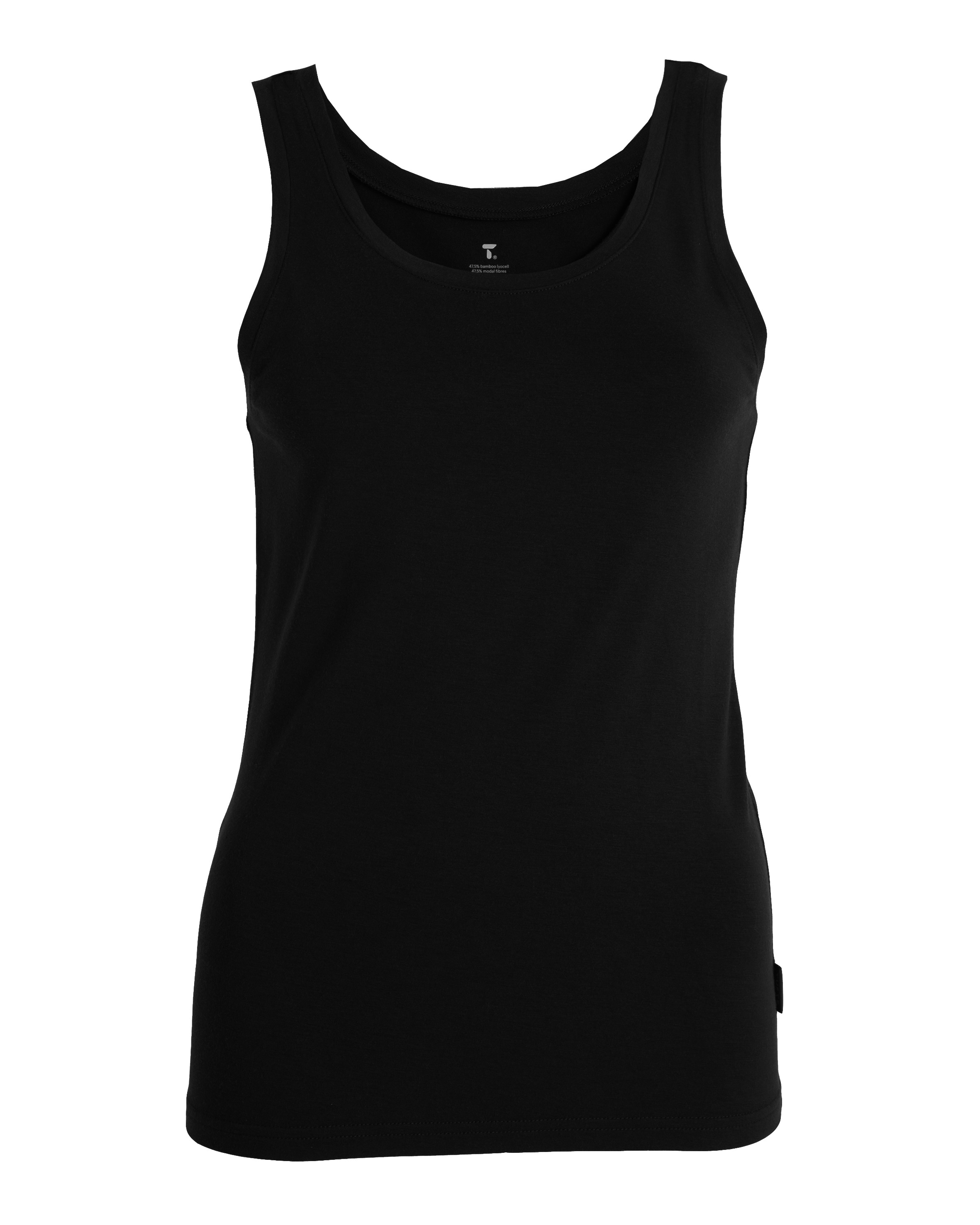 Tufte Tank Top woman, Black Beauty, Tank Top til dame, sort, str M, 1 ...