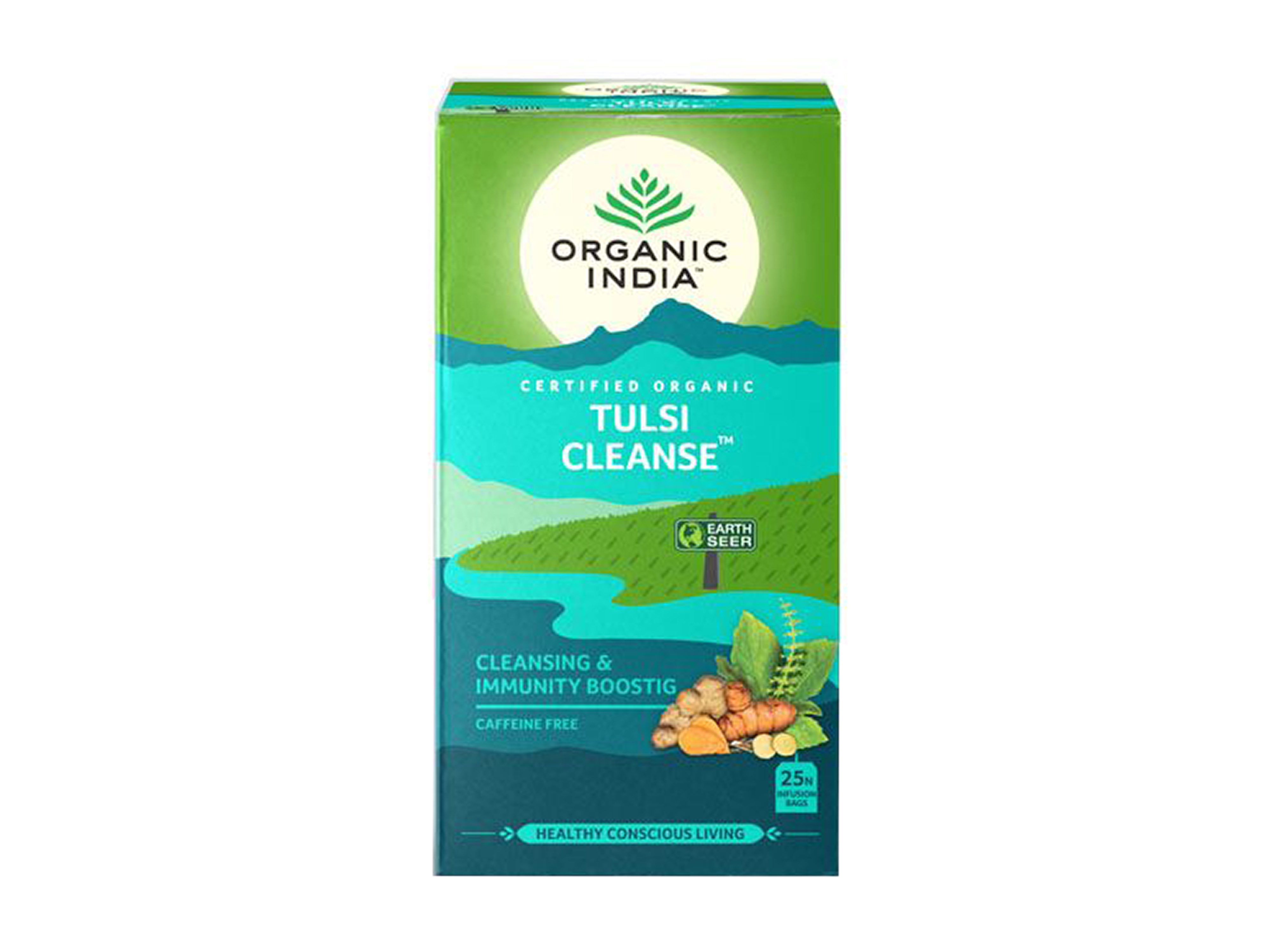 Tulsi Tulsi Cleanse, Te, 25 poser - Mat og produksjon - Farmasiet.no