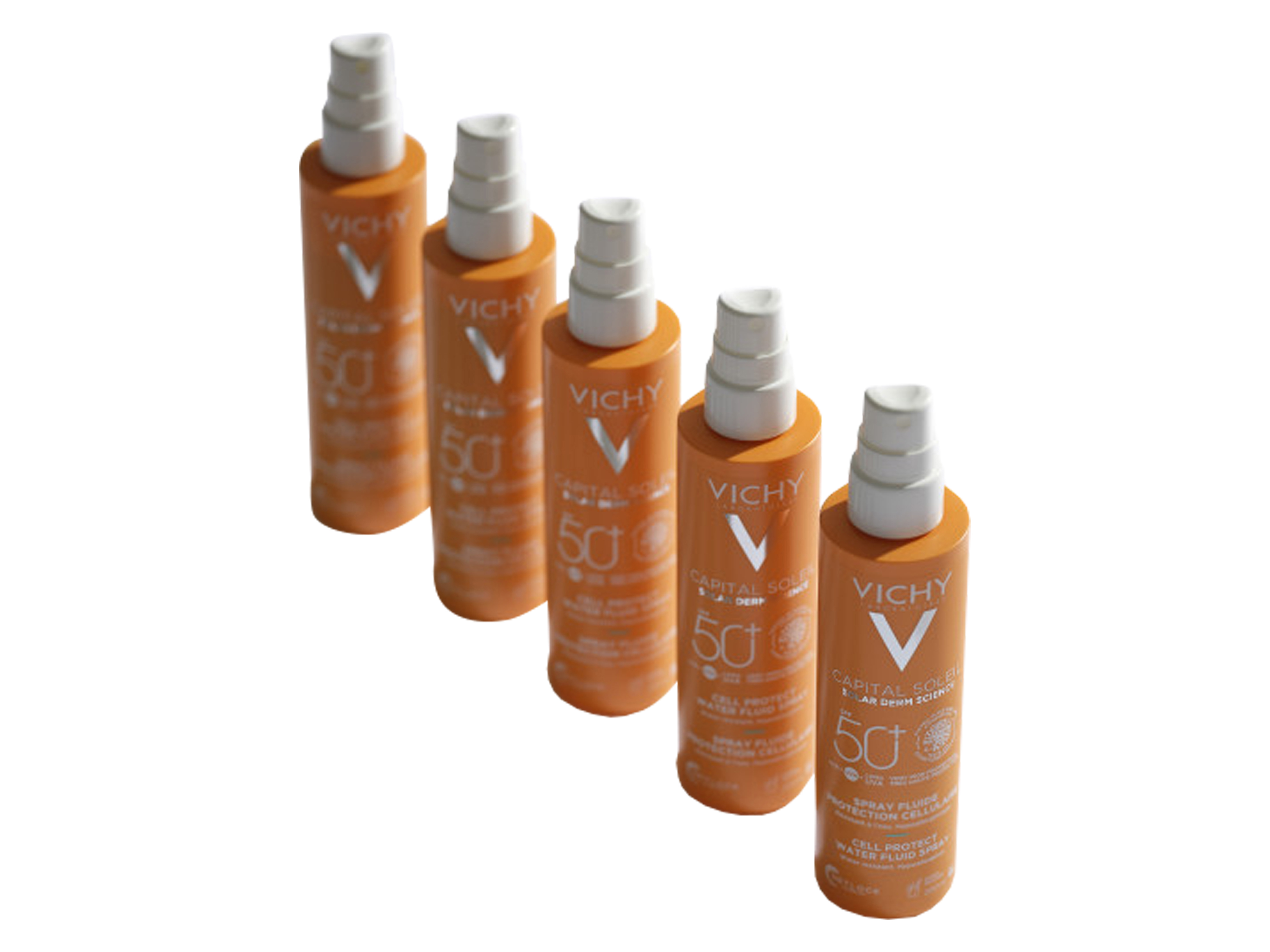 Vichy Capital Soleil Cell Protect UV Spray SPF50+, 200 ml - Solkrem ...
